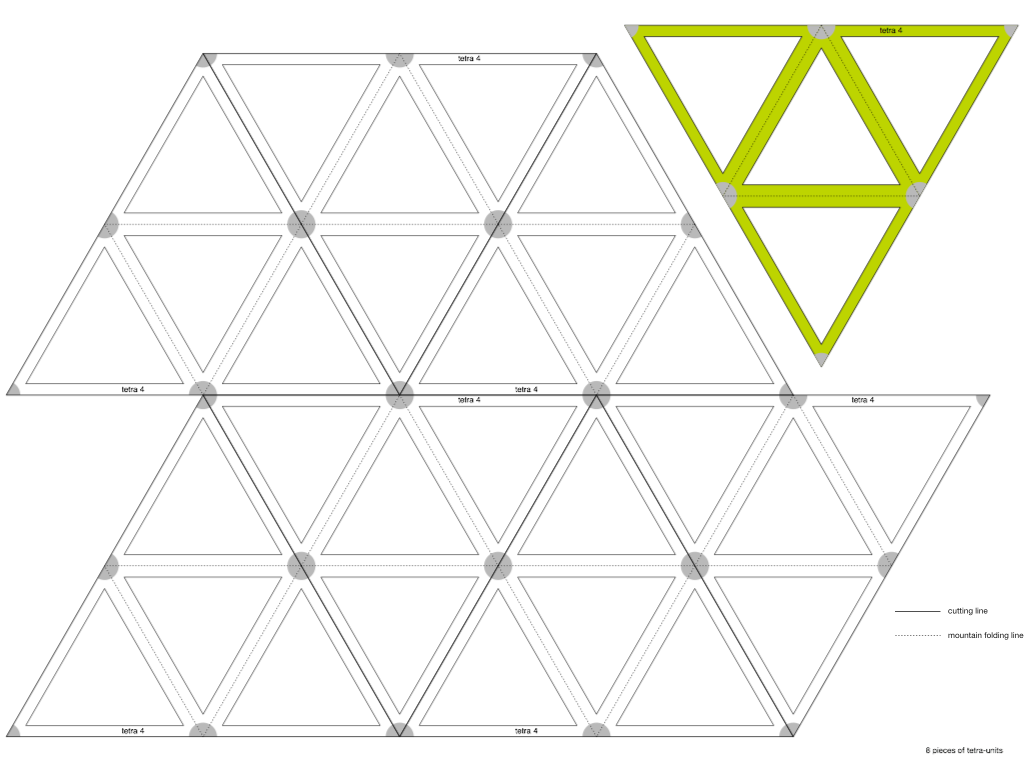 Octet Truss / tetra-units – Hajime Narukawa Laboratory